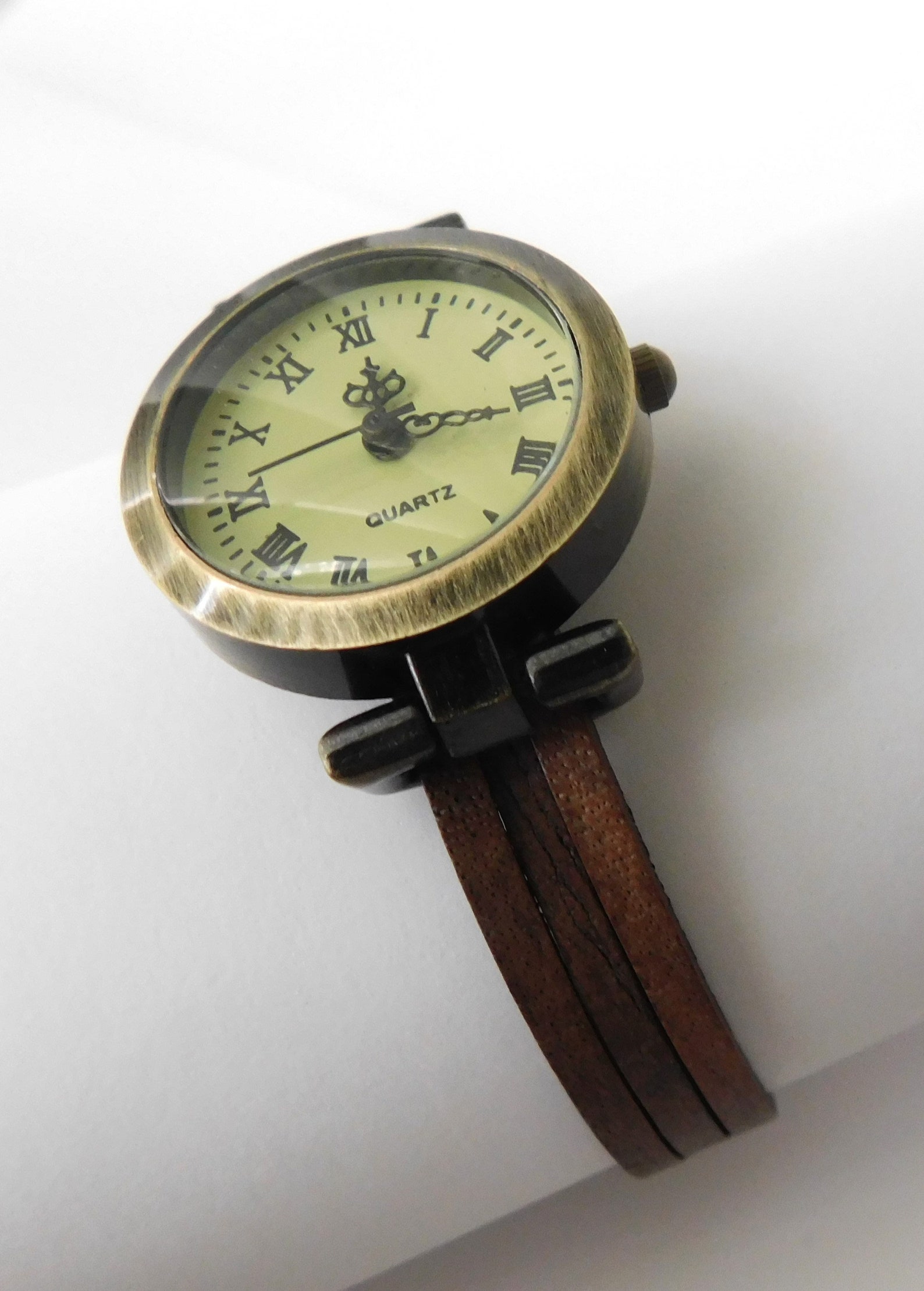 Handmade Leather Watch for Women. Women's Wrist Watch With Custom Size ...