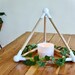 Triangular Centerpieces - Copper, Wood, All-white - Wedding ...