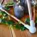 Triangular Centerpieces - Copper, Wood, All-white - Wedding ...