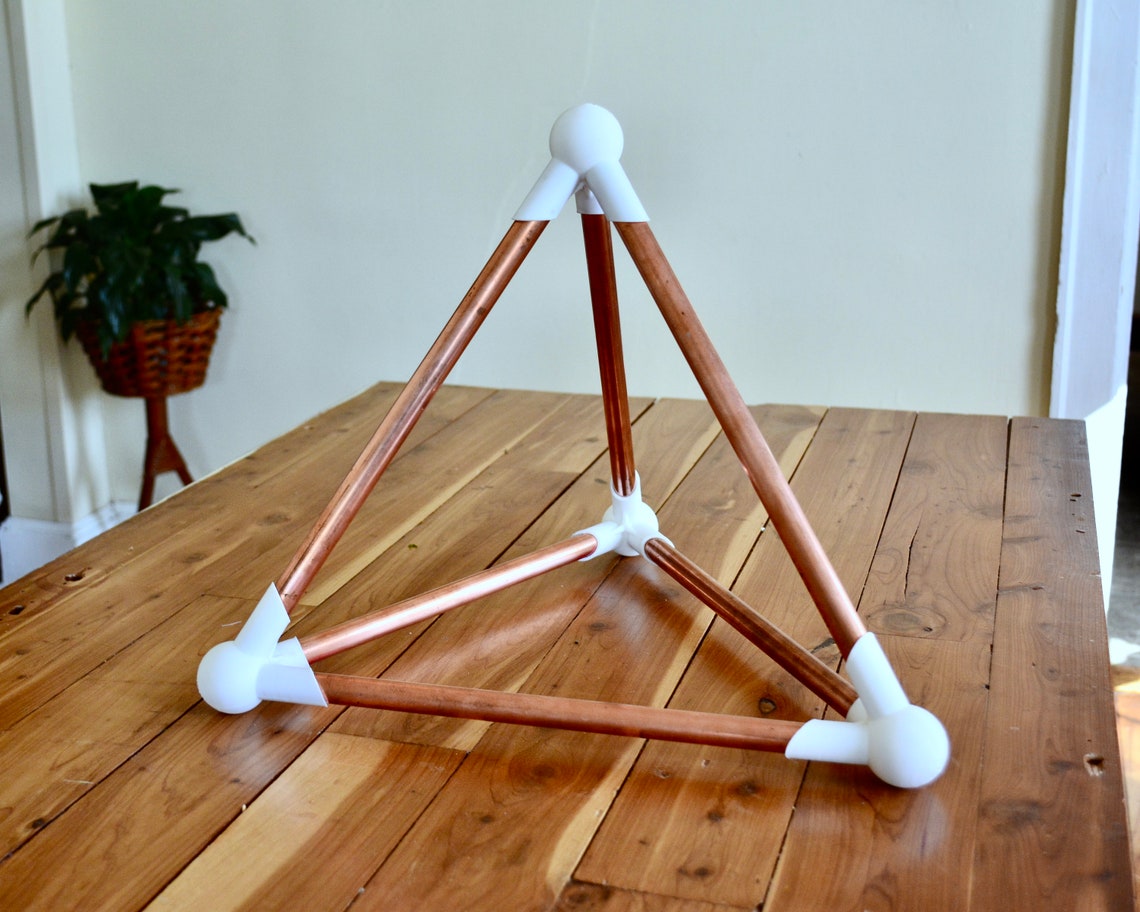 Triangular Centerpieces - Copper, Wood, All-white - Wedding ...