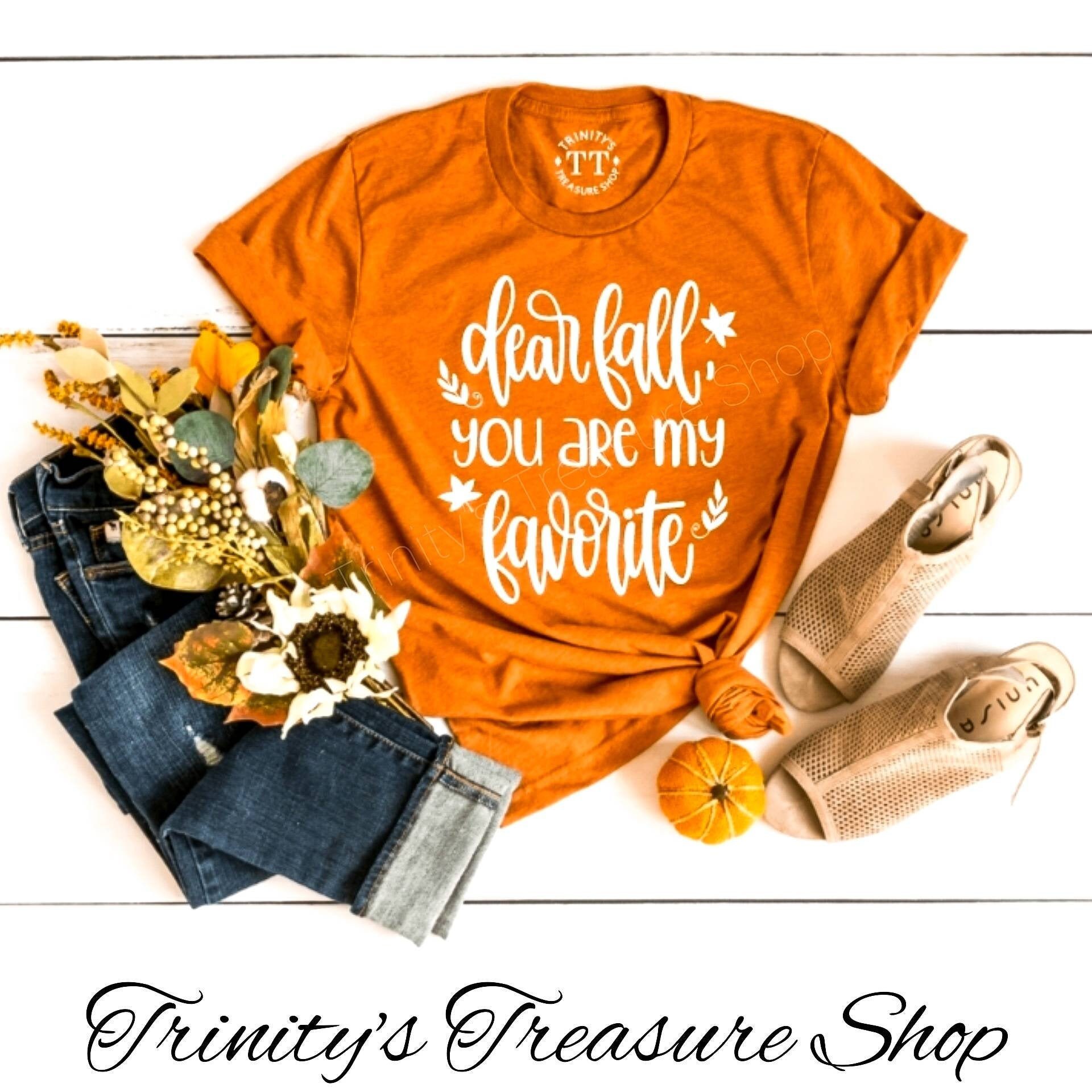 Fall Shirts Fall Shirts for Women Cute Fall Shirt Pumpkin | Etsy