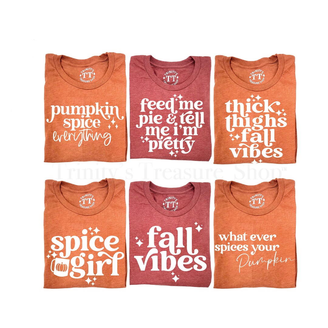 Fall Shirt Women Cute Trendy Fall Shirts Pumpkin Spice Shirt - Etsy