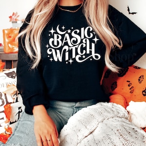 Basic Witch Shirt, Halloween Shirt, Witch Aesthetic Tee, Witches Tshirt, Halloween Witchy Shirt ...