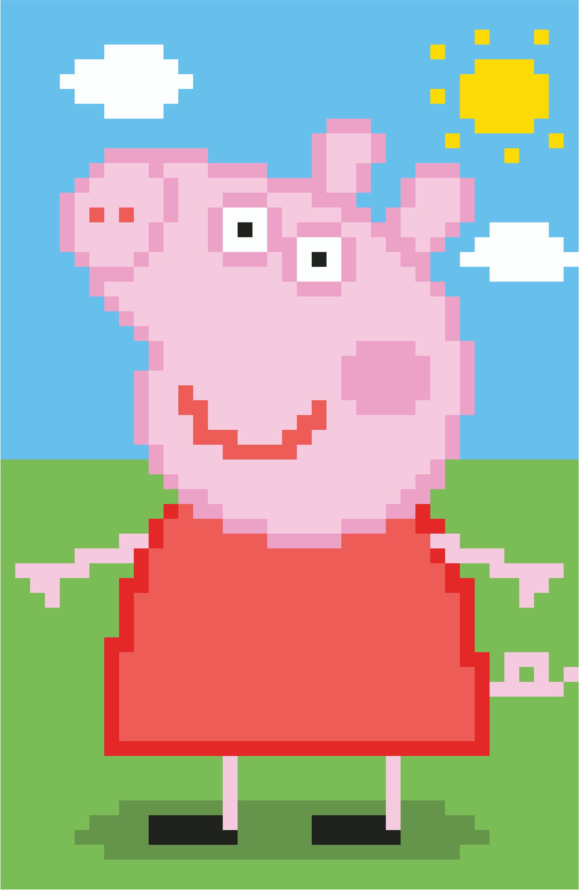 Peppa Pig Graphgan - Etsy UK