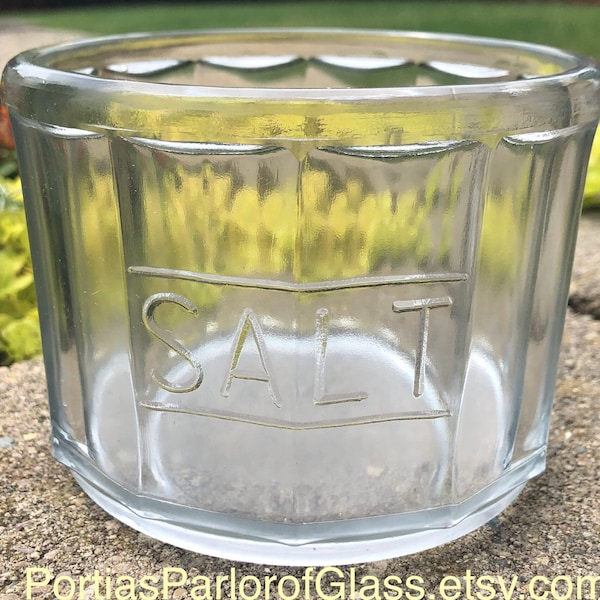 Glass Salt Cellar - Etsy