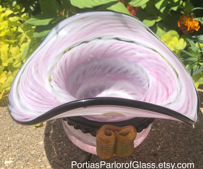 Vintage BLOCK Crystal Hat Bowl - Etsy