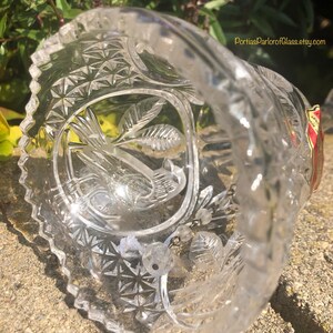 1990 Lead Crystal “byrdes” by Hofbauer Bell - Etsy
