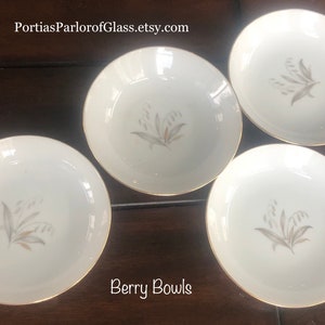1961 Kaysons “golden Rhapsody” Fine China Bowl Sets - Etsy