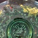 1908 Antique Green Northwoods poppy Goofus Glass Bowl EAPG - Etsy