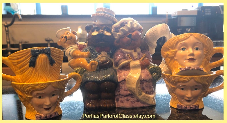 Studio 56 Storybook Complete Set Three Bears Teapot & 4 | Etsy