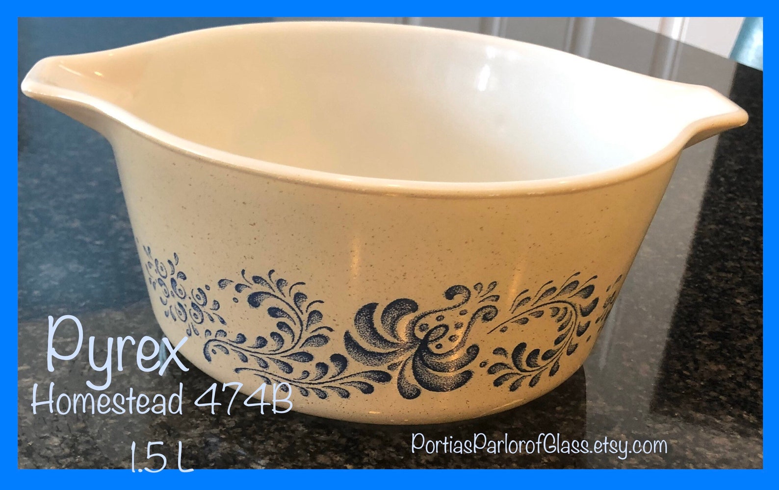 1970s Pyrex Homestead Bowls & Dishes - Etsy