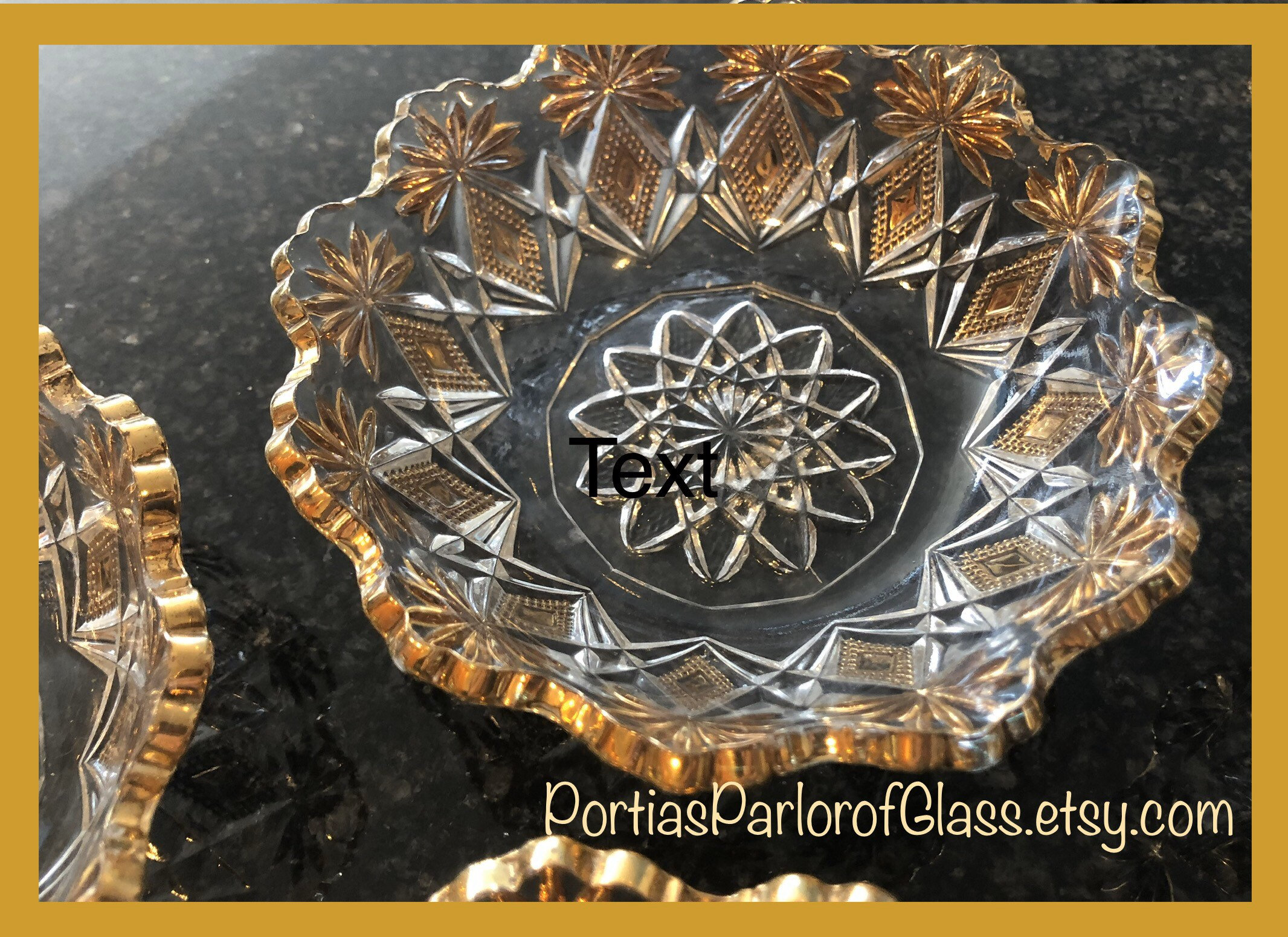 1896 EAPG US Glass Pattern 15046 Victor shoshone Set of Four - Etsy