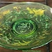 1908 Antique Green Northwoods poppy Goofus Glass Bowl EAPG - Etsy