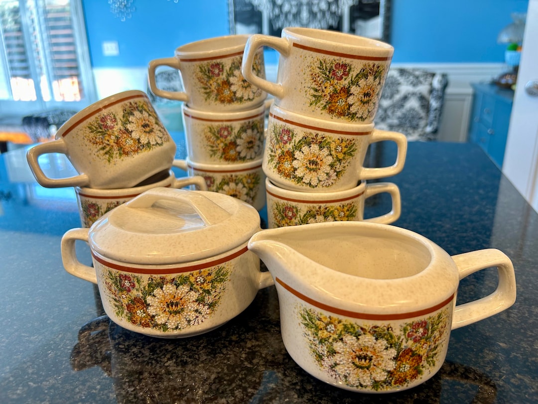 Lenox Temperware “magic Garden” Tea Set - Etsy