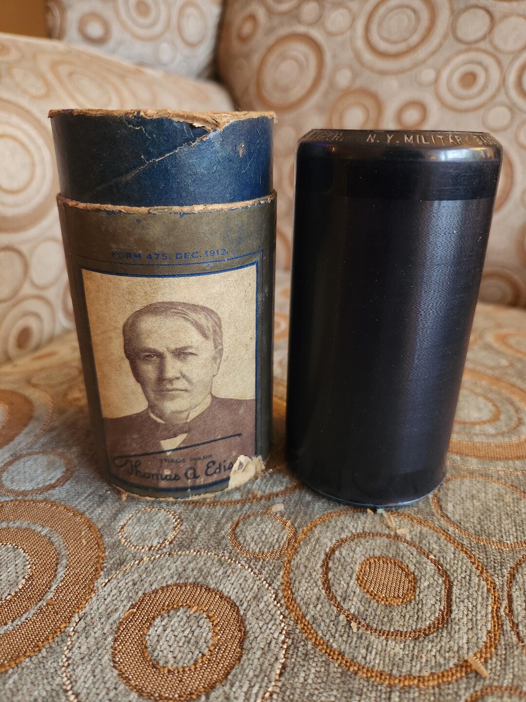 Thomas Edison Phonograph Cylinder Record. - Etsy