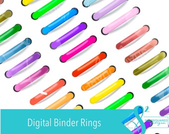 Digital Planner Binder Rings Digital Planner iPad Planner - Etsy