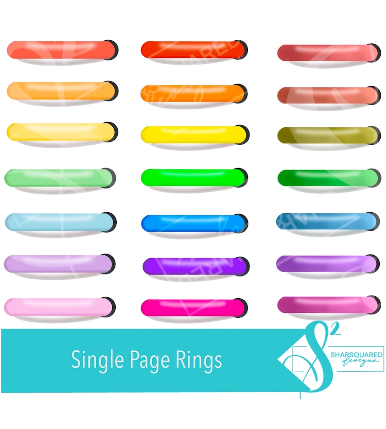 Digital Planner Rings for Goodnotes or Keynote Planners, Design Your ...
