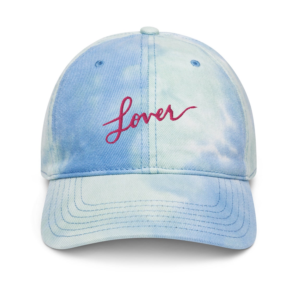 Lover Embroidered Tie Dye Hat Swiftie Inspired Pastel Dad Hat Unisex - Etsy
