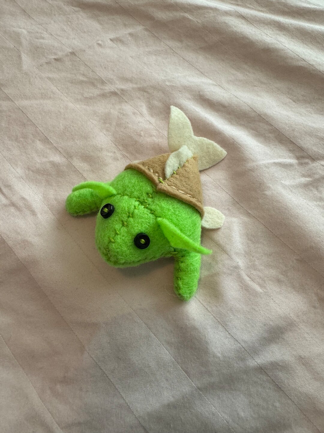 Yoda Inspired Mermaid Frog - Etsy