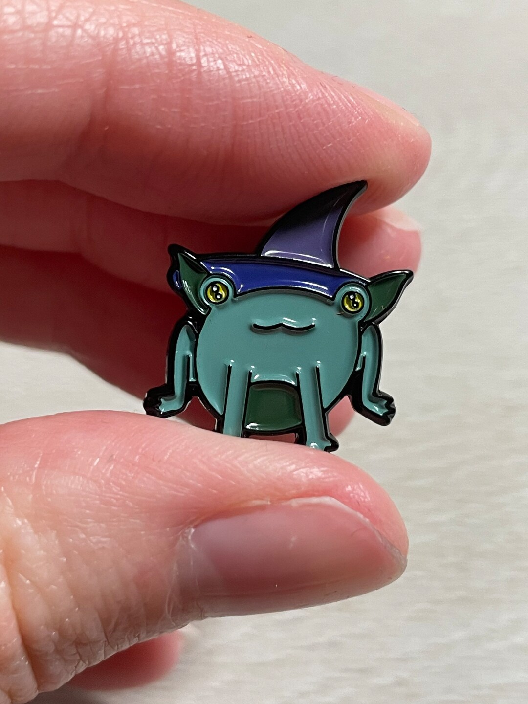 Goblin Wizard Frog Enamel Pins - Etsy
