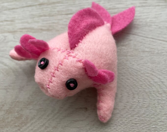 Axolotl Mermaid Frog - Etsy