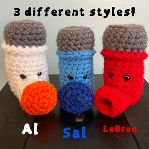Amigurumi Asthma Inhaler Plush (custom Made) - Etsy