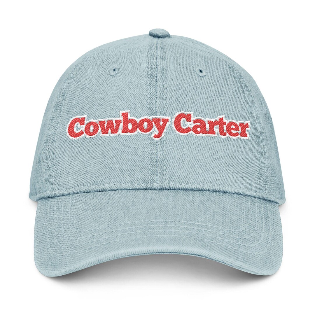 Cowboy Carter Inspired Embroidered Cap, Beyhive Fans, Music Festival ...
