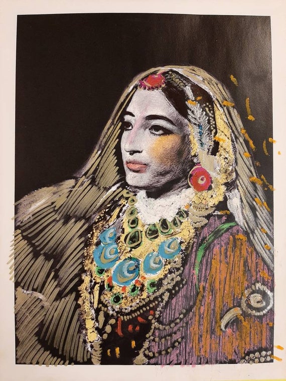 Maharani Jind Kaur Giclee Print | Etsy Canada Maharani Jind Kaur Giclee Print | Etsy Canada