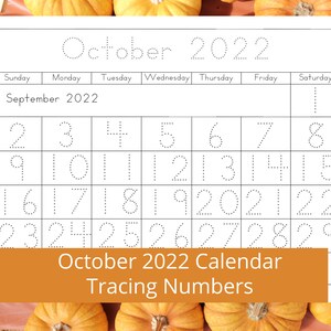 School Year Kid's Calendar 2022-2023 Kindergarten - Etsy