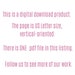 Writing Paper for Kids With Handwriting Problems, Printable, US Letter ...