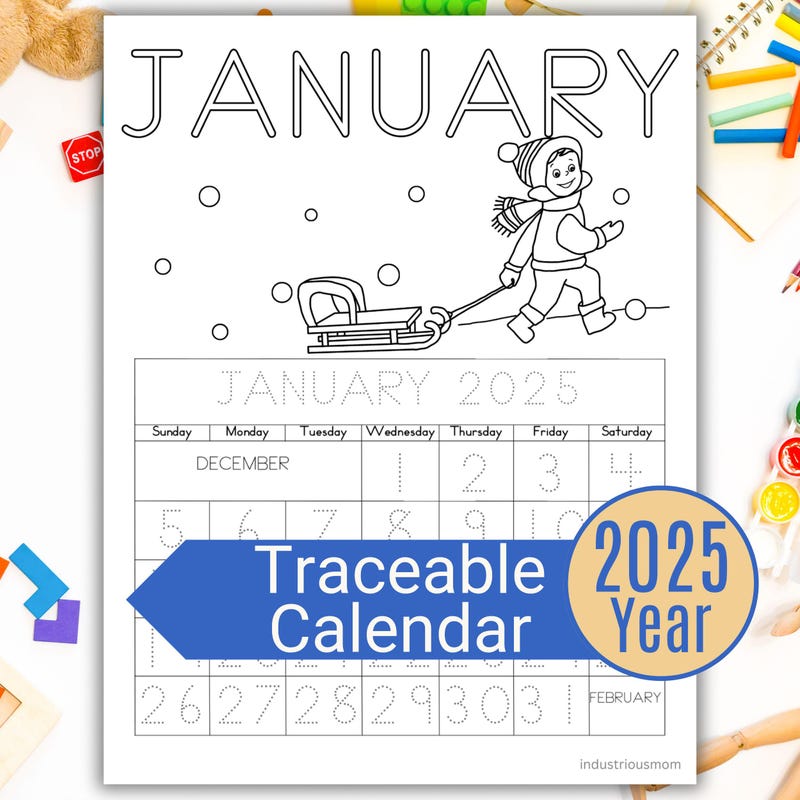 Learning Calendar - Etsy