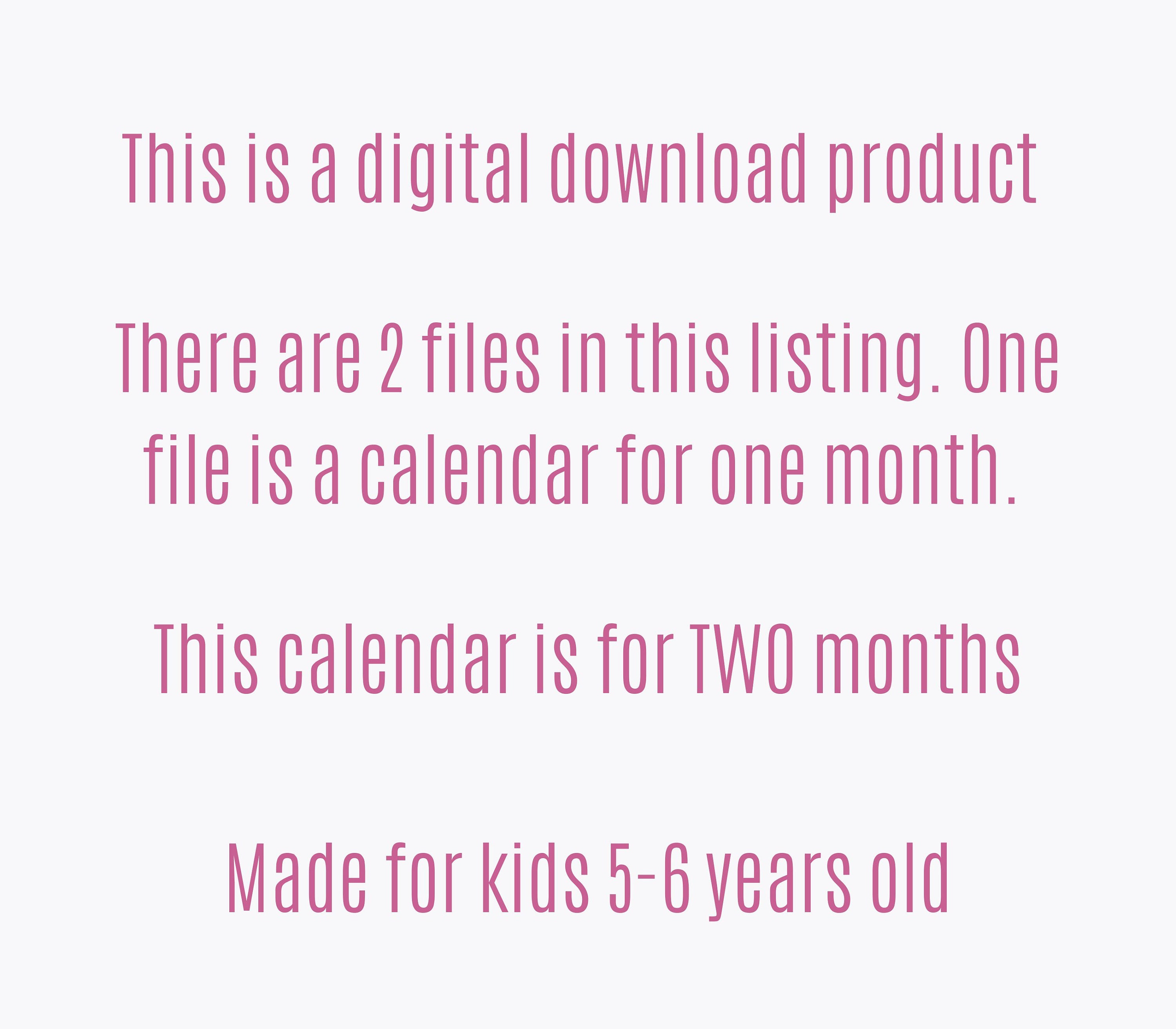 November 2024 and December 2024 Tracing Calendar for Kids Printable ...
