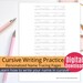 Printable Custom Cursive First and Last Name Tracing Sheet for Adults ...