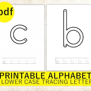 Printable Alphabet Lower Case | Letters Tracing Worksheets for ...