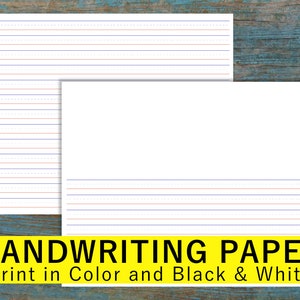Bundle Handwriting Paper Printable - Story Writing - Printable ...