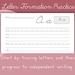 26-page Cursive Alphabet Practice Workbook: Letters, Connectors, Words ...