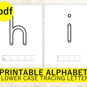 Printable Alphabet Lower Case | Letters Tracing Worksheets for ...
