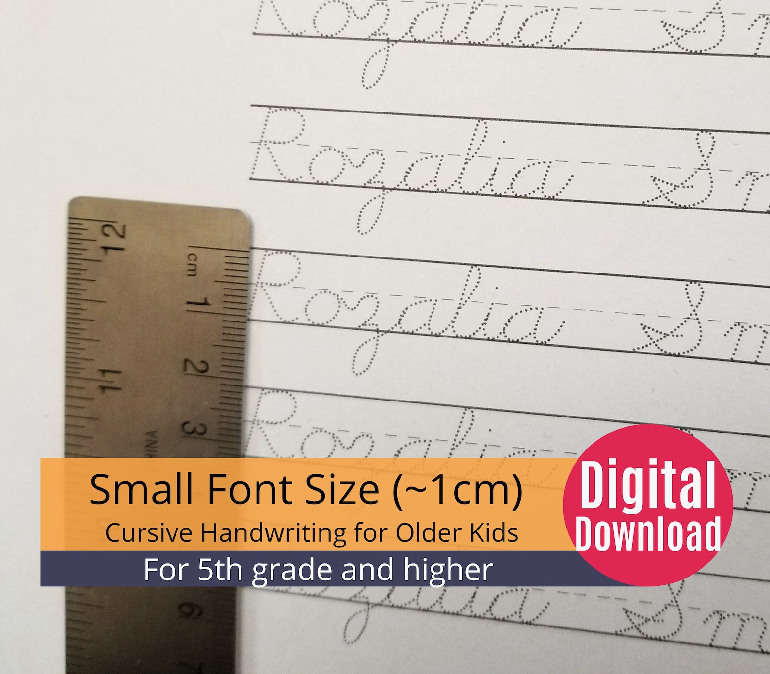 Printable Custom Cursive First and Last Name Tracing Sheet for Adults ...