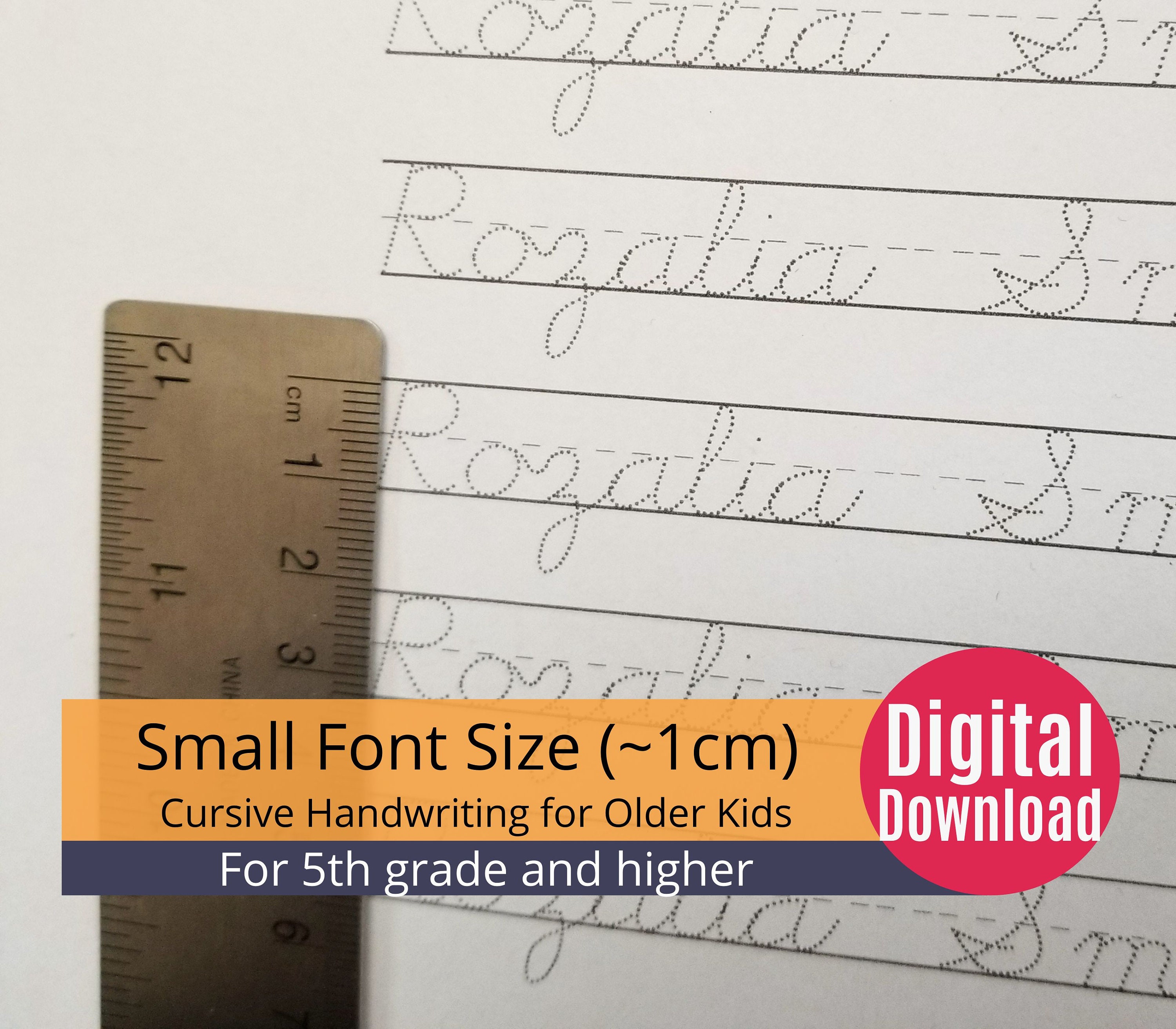 Printable Custom Cursive First and Last Name Tracing Sheet for Adults ...