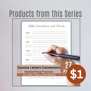 Learning Cursive Writing – Commonly Misspelled Words, Everyday Phrases ...