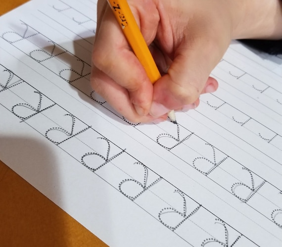 Hojas De Trabajo De Escritura Cursiva De Dnealian D'nealian Cursive