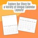 School Year Monthly Calendar for the Year 2024/2025 With Tracing ...