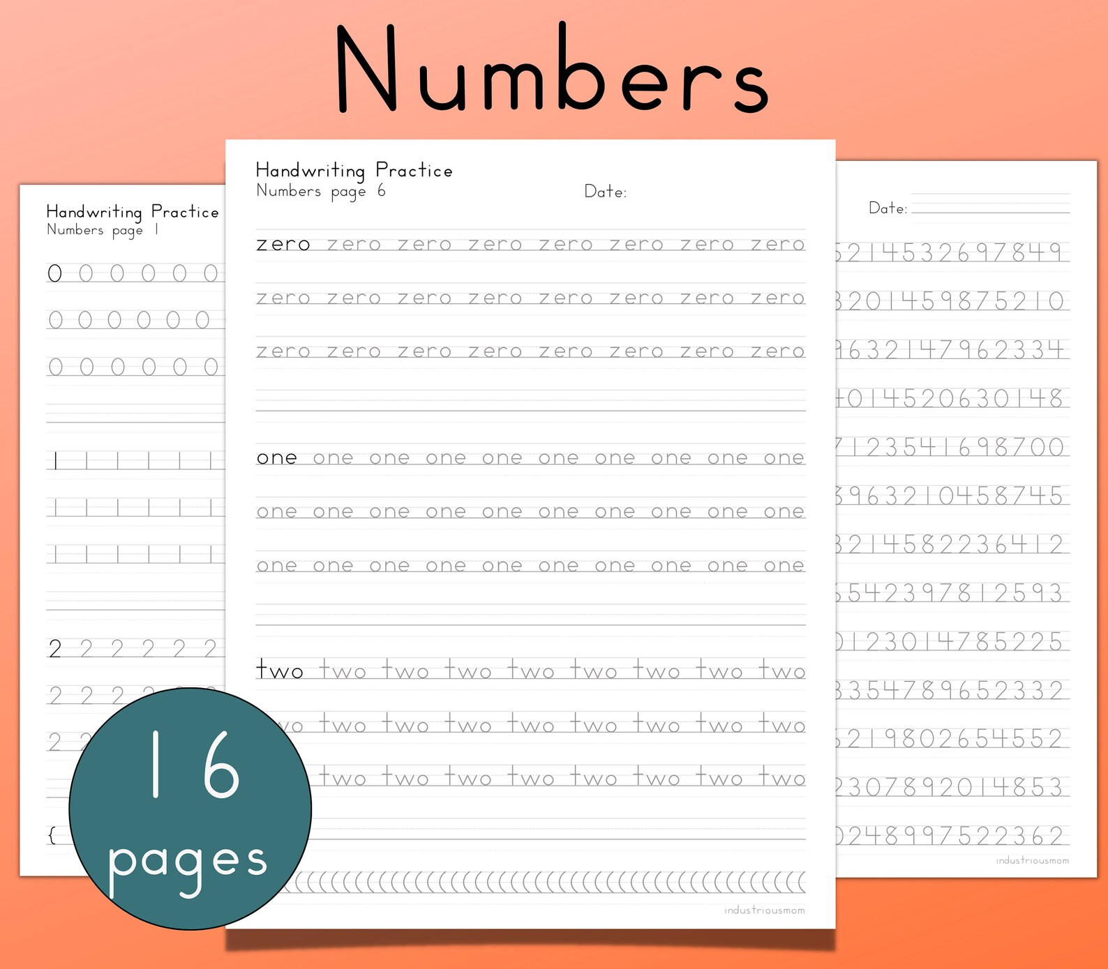 Master Neat Handwriting With Our Adult and Teen Workbook - 90 Printable ...