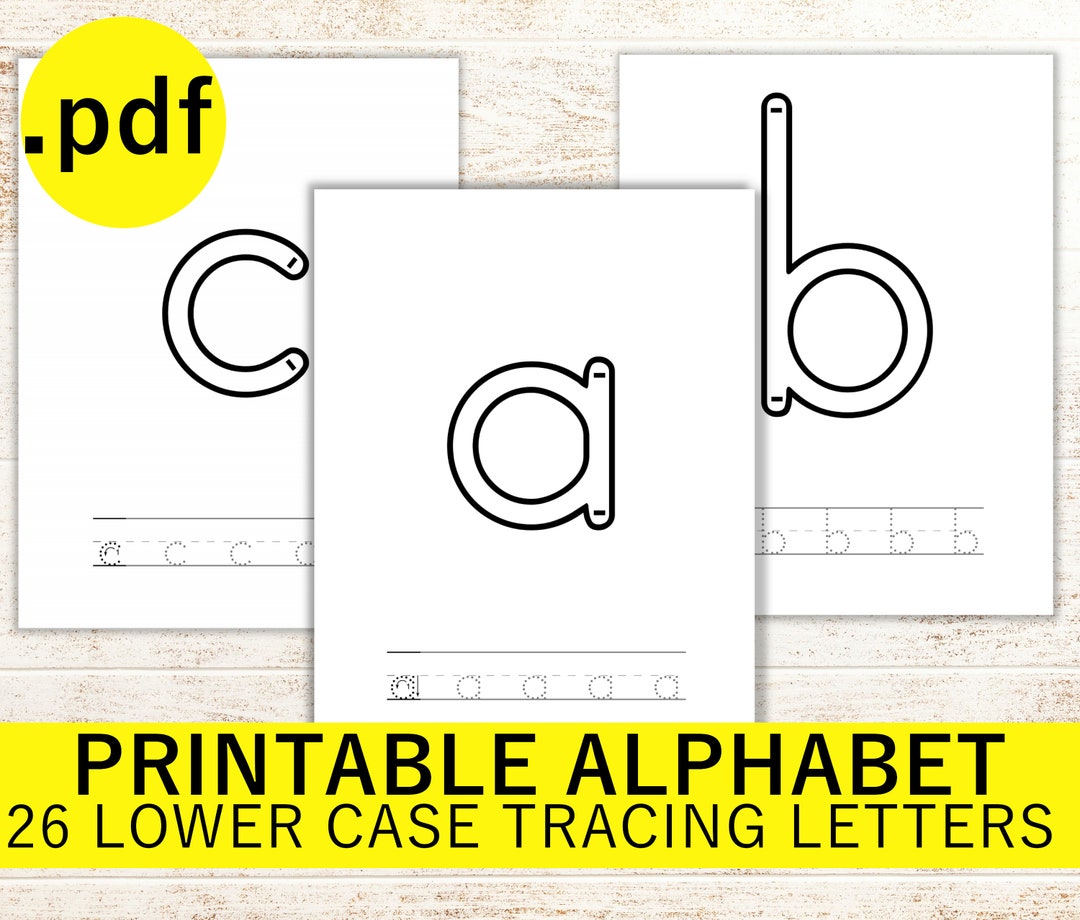 Printable Alphabet Lower Case | Letters Tracing Worksheets for ...
