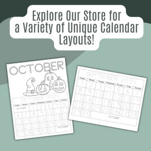 School Year 2024 2025 Calendar for Kids monthly Calendar Printable ...