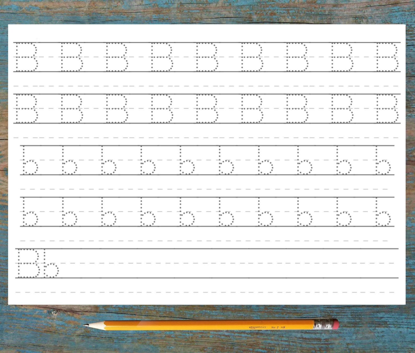 Traceable Block Letters Alphabet Tracing Pages -learning to Write for ...