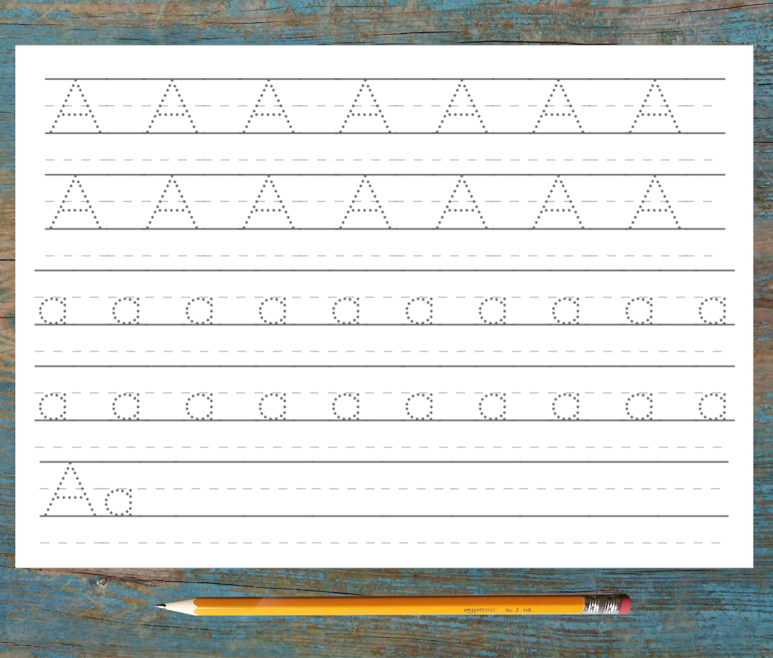 Traceable Block Letters Alphabet Tracing Pages -learning to Write for ...