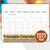 School Year Monthly Calendar for the Year 2024/2025 With Tracing ...