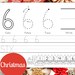 Printable Christmas-inspired Worksheets With Tracing Numbers 1 to 10 ...
