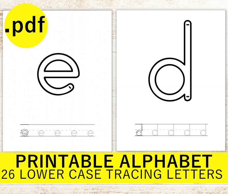 Printable Alphabet Lower Case | Letters Tracing Worksheets for ...